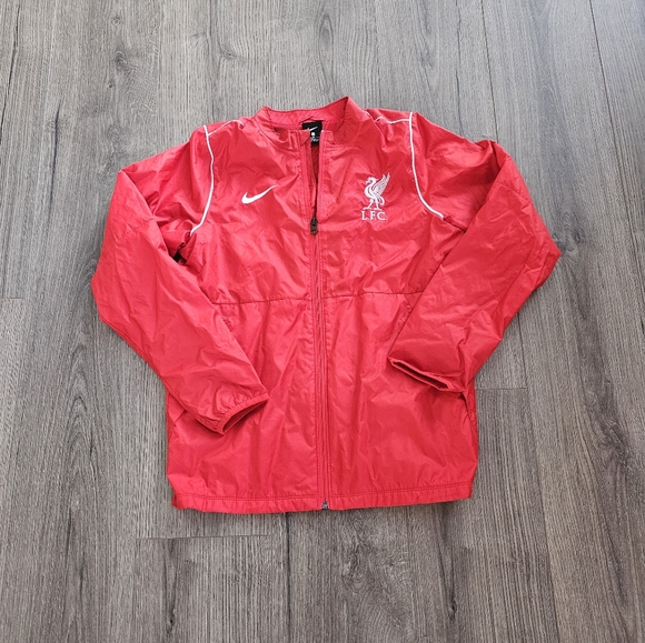 Nike | Jackets & Coats | Nike Liverpool Fc Soccer Club Windbreaker ...